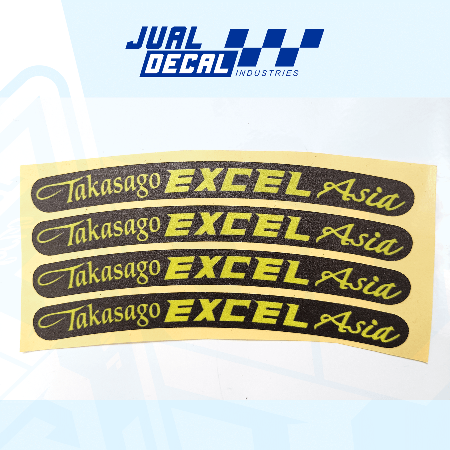 Stiker Velg Sticker Velk Takasago Excel Asia | Lazada Indonesia