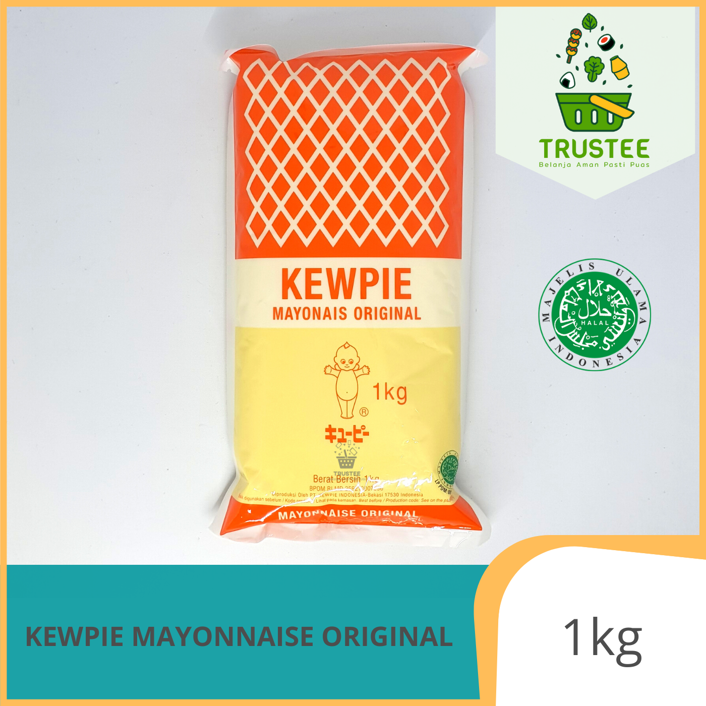 Kewpie Mayo Mayonnaise 1 kg HALAL | Lazada Indonesia