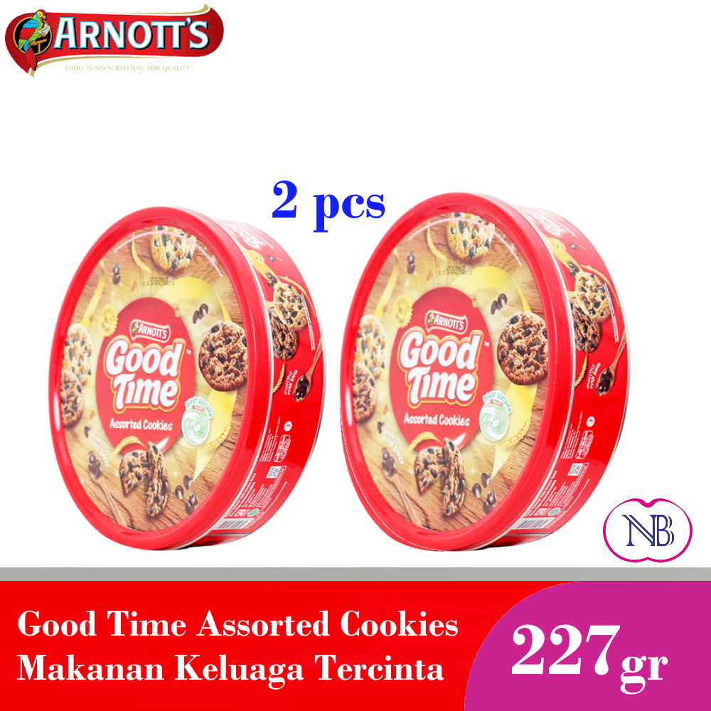 Good Time Kaleng Besar 277 gr Assorted Cookies | Lazada Indonesia
