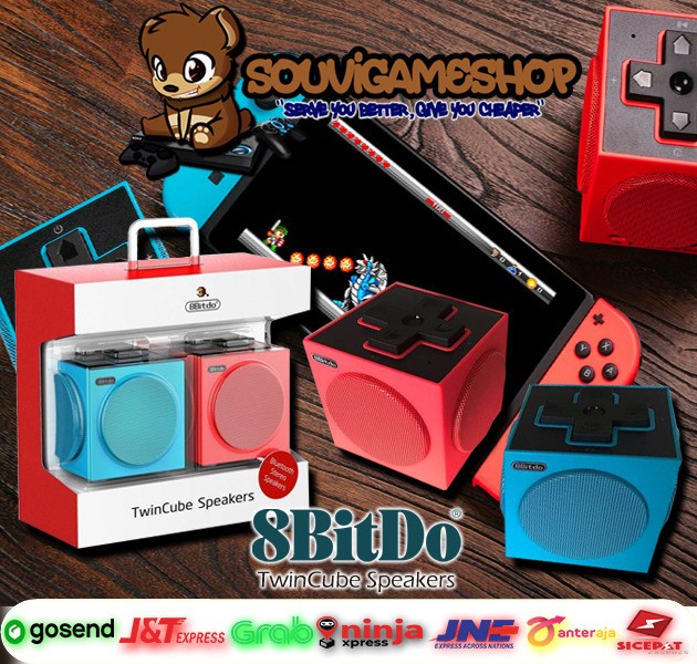 8BITDO TWIN CUBE / TWINCUBE / TWINCUBES STEREO BLUETOOTH SPEAKERS ...