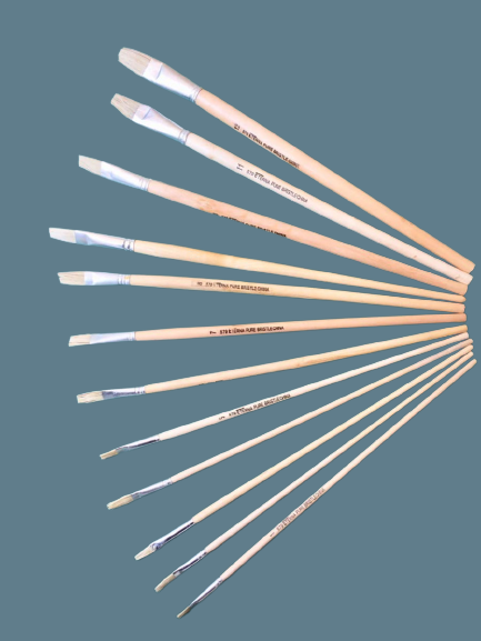 Kuas Lukis Eterna (1 set 12 Ukuran) | Lazada Indonesia