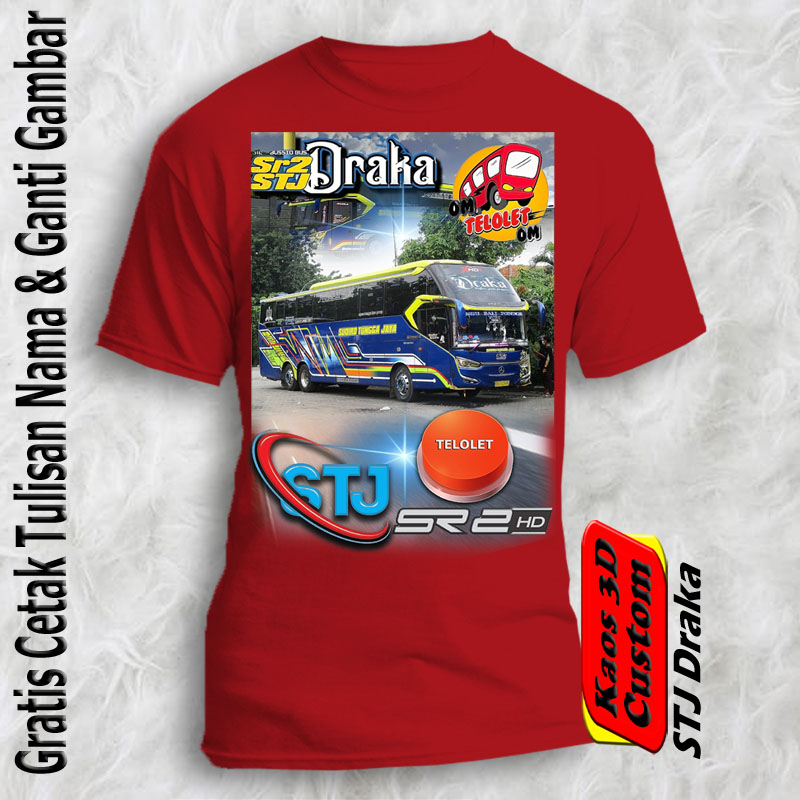 Kaos Bus Telolet Om Basuri Draka / Bis Basuri Draka / Baju Bus Mania ...
