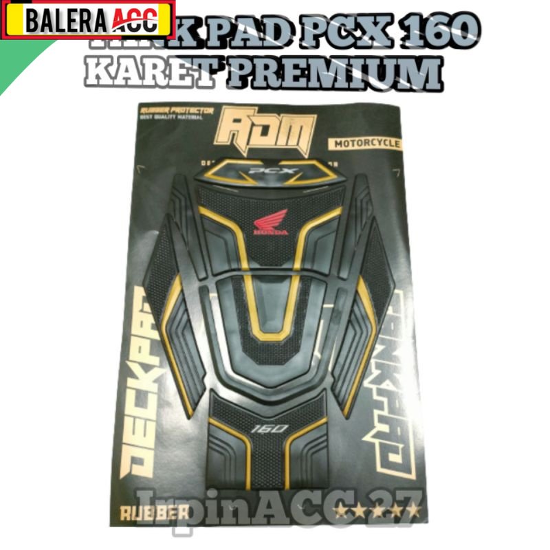 Tankpad PREMIUM PCX New PCX 160 Lis Body PCX 160 Tank Pad Karet premium ...