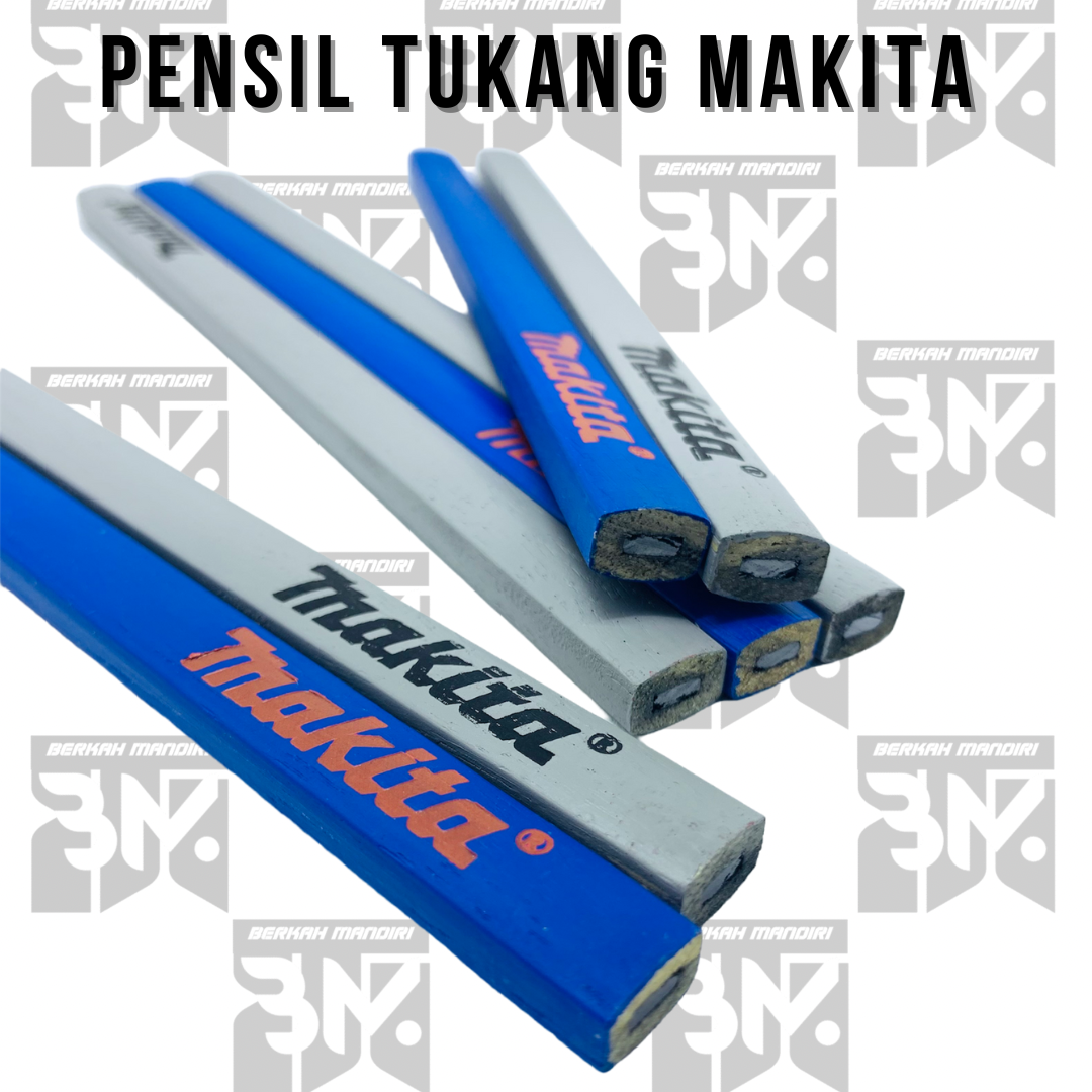 Pensil Tukang Kayu Makita|Pensil Besar Tukang Bangunan Proyek|Pensil ...
