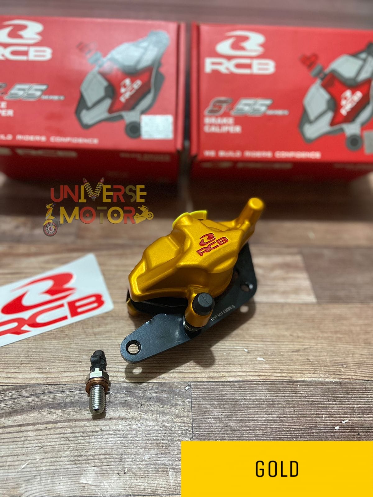 Kaliper RCB PCX 160 Vario 160 1PISTON depan aja RCB S-55 Original RCB ...