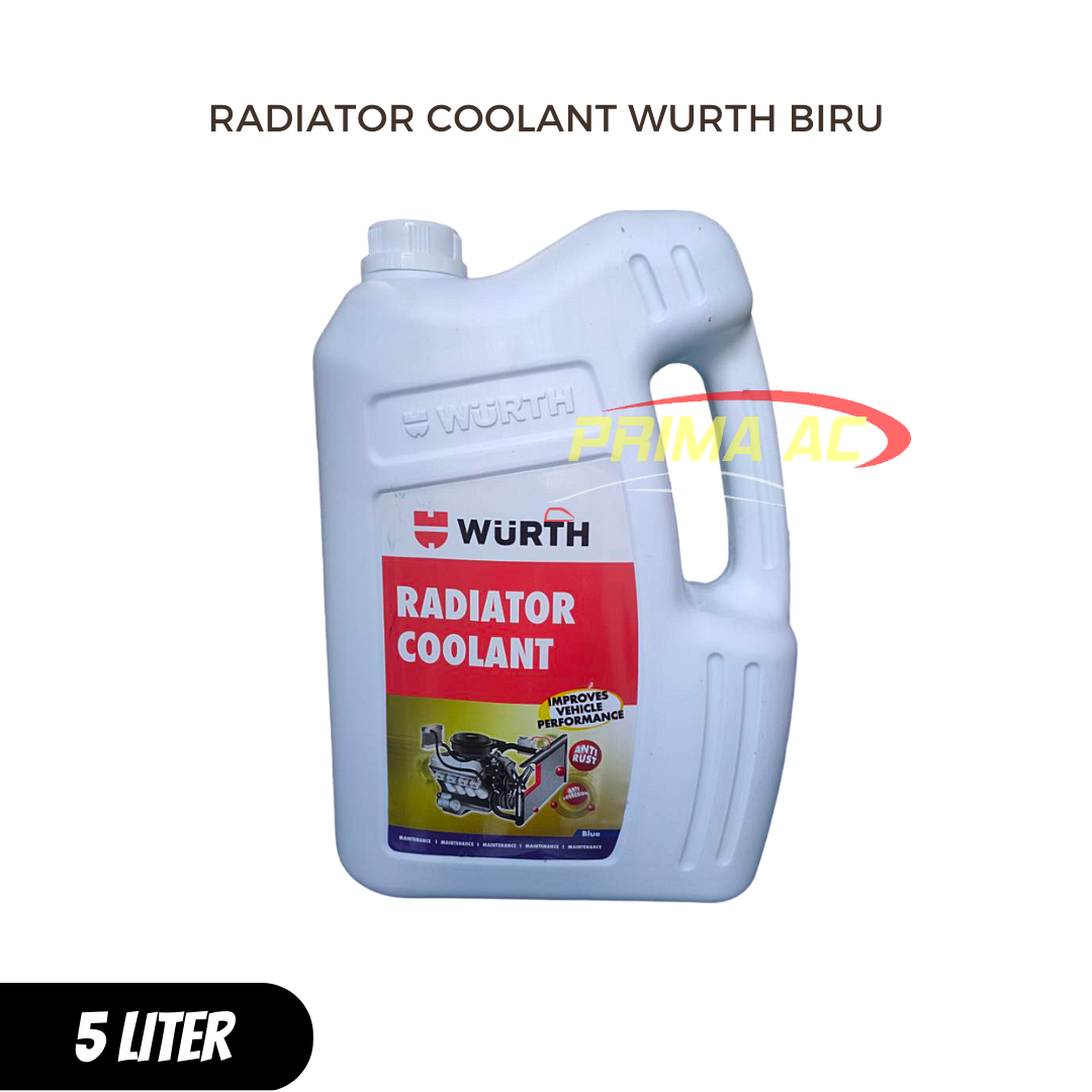 RADIATOR COOLANT WURTH BIRU 5 LITER | Lazada Indonesia