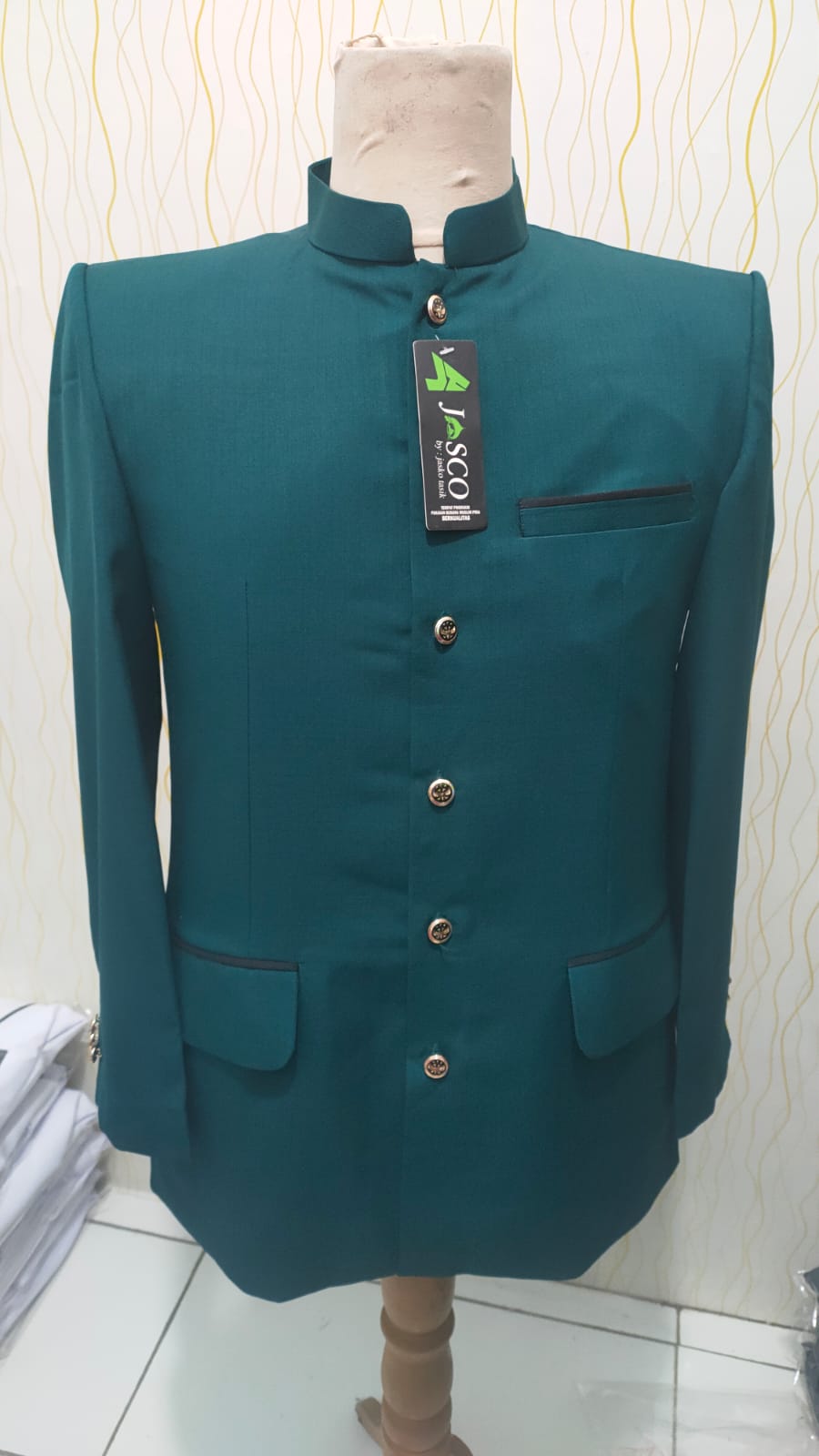 Jasko List Jasko Tasik Terbaru Busana Muslim Jas Koko Mandarin | Lazada ...