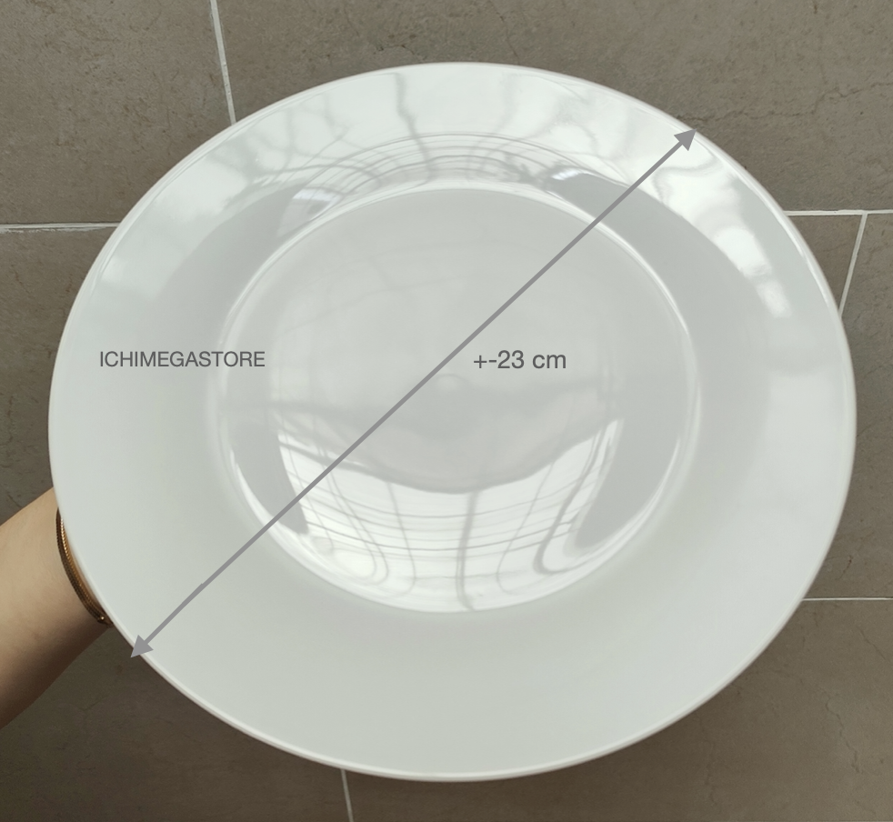 Piring Makan Keramik Hotel Fine Dinner Porcelain ICHIMEGASTORE | Lazada ...