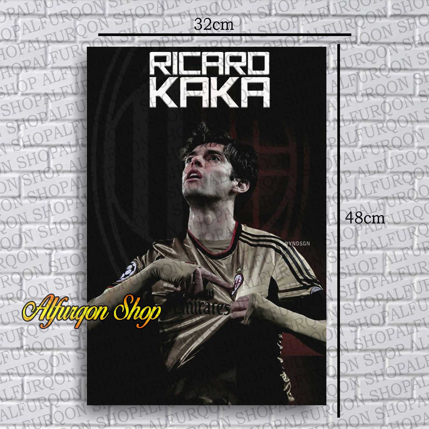 POSTER RICARDO KAKA / FOTO RICARDO KAKA FOOTBALL LEGEND SEPAK BOLA LIGA ...