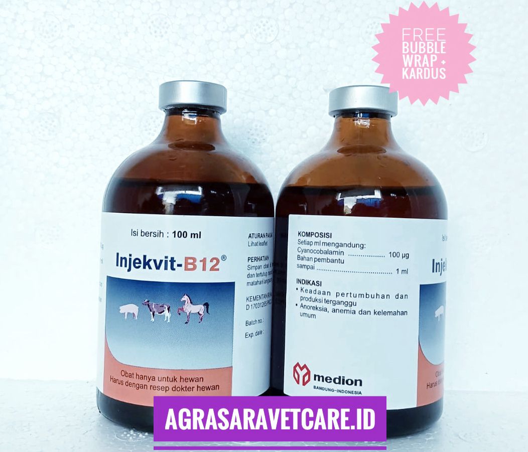 INJEKVIT-B12 100 ml - Injekvit Vitamin B12 Obat Injeksi Untuk Kesehatan ...