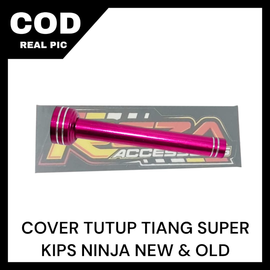 COVER TUTUP TIANG SUPER KIPS NINJA R SS RR NEW & OLD FULL CNC | Lazada ...