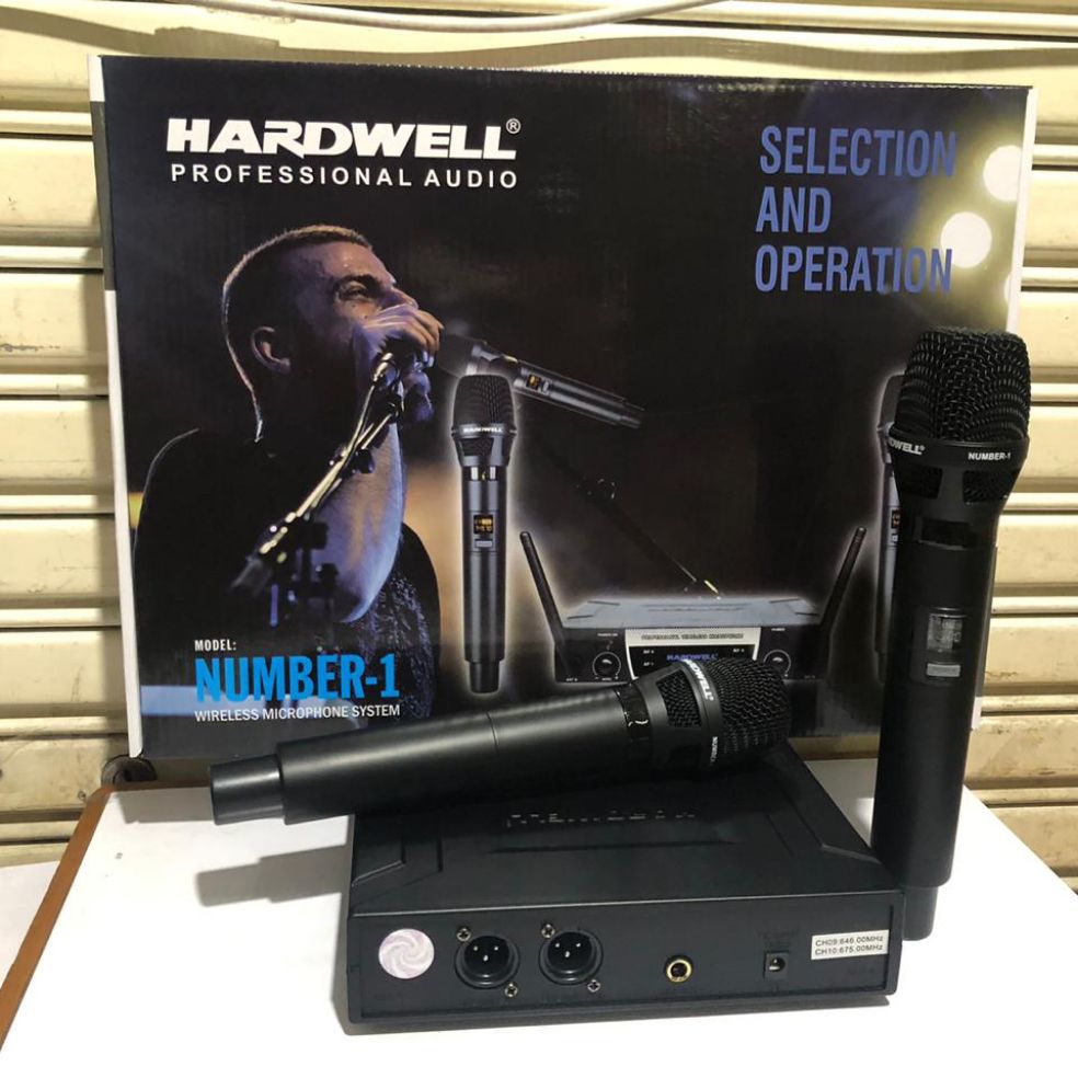 Mic wireless Hardwell Number 1 | Lazada Indonesia