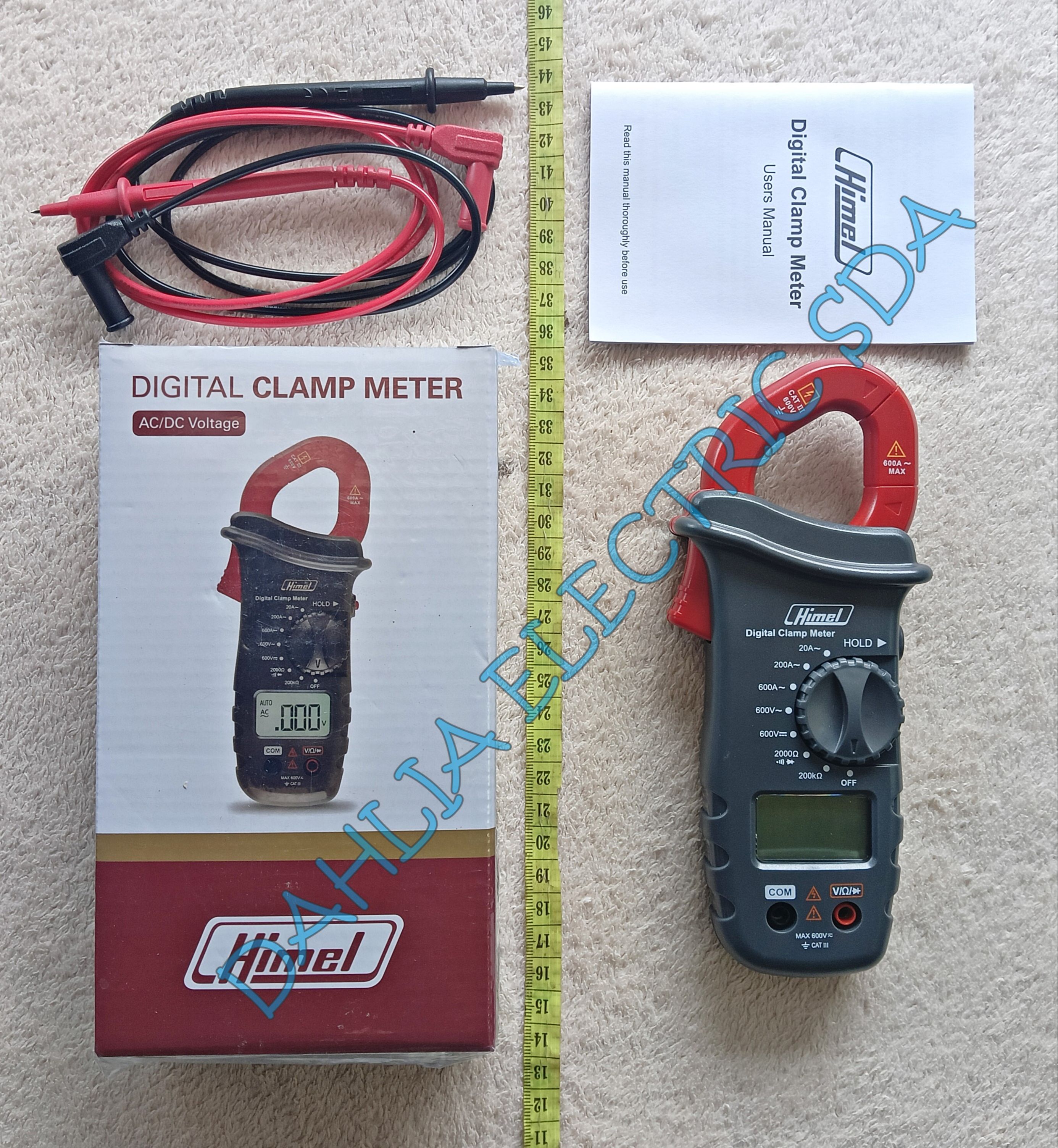 TANG AMPERE DIGITAL DIGITAL CLAMP METER HIMEL | Lazada Indonesia