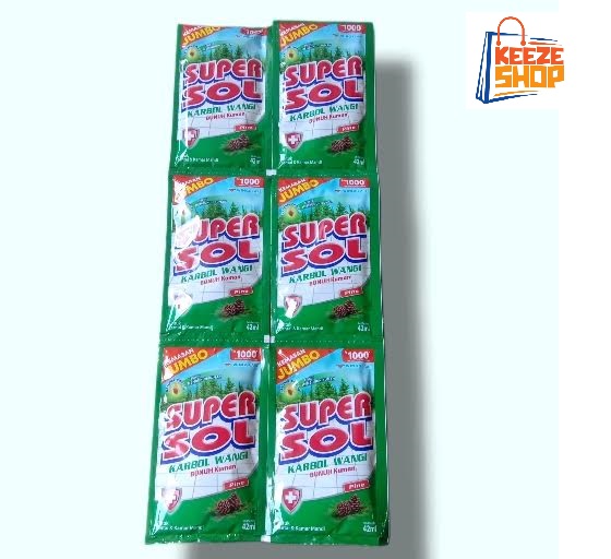 SUPERSOL SACHET JUMBO 1000 an, ISI 6 PCS, 42 ML | Lazada Indonesia