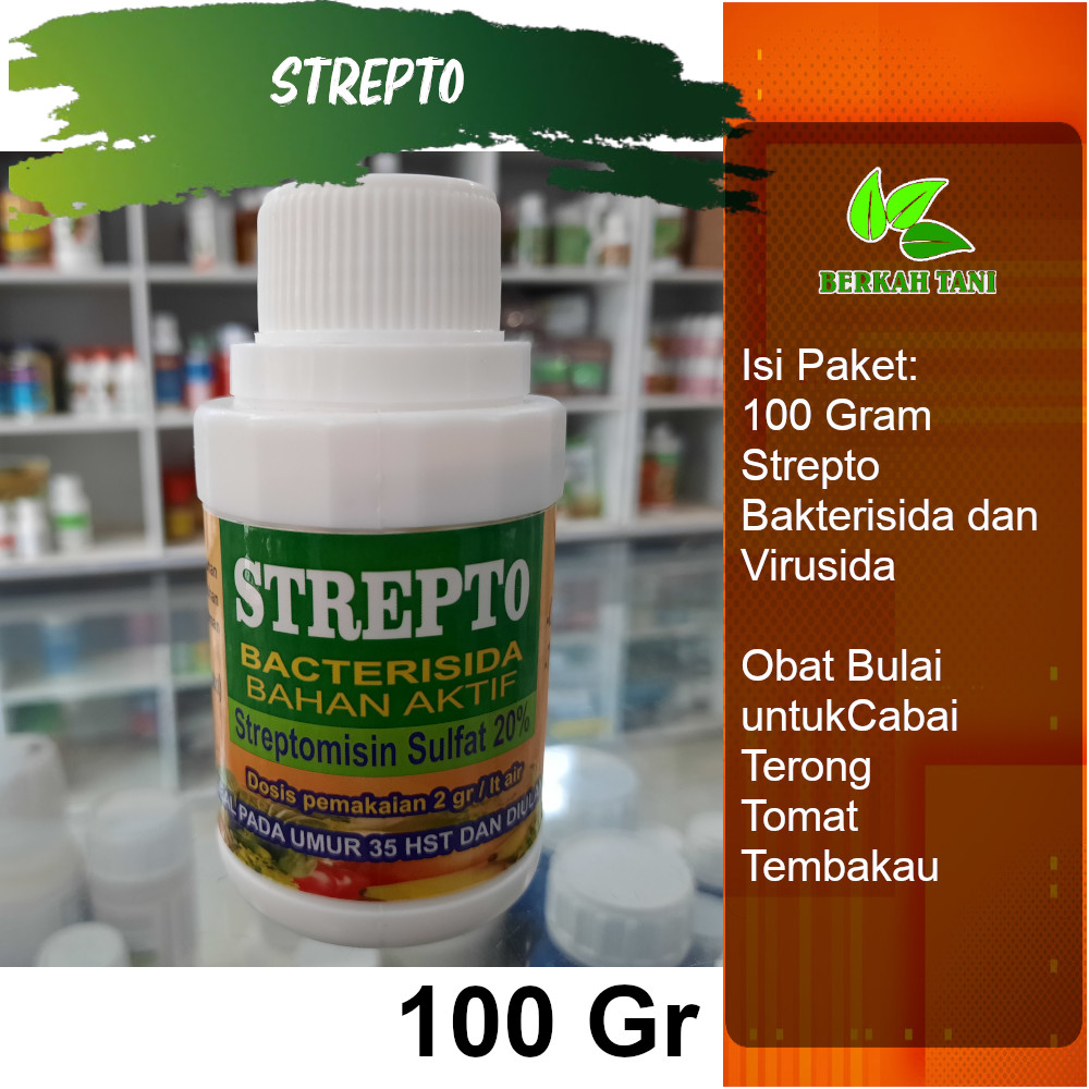 Strepto 100 Gram Bakterisida Virusida | Lazada Indonesia