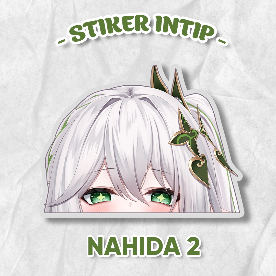 Stiker Intip Nahida Genshin Impact / Sticker Anime Waterproof | Lazada ...