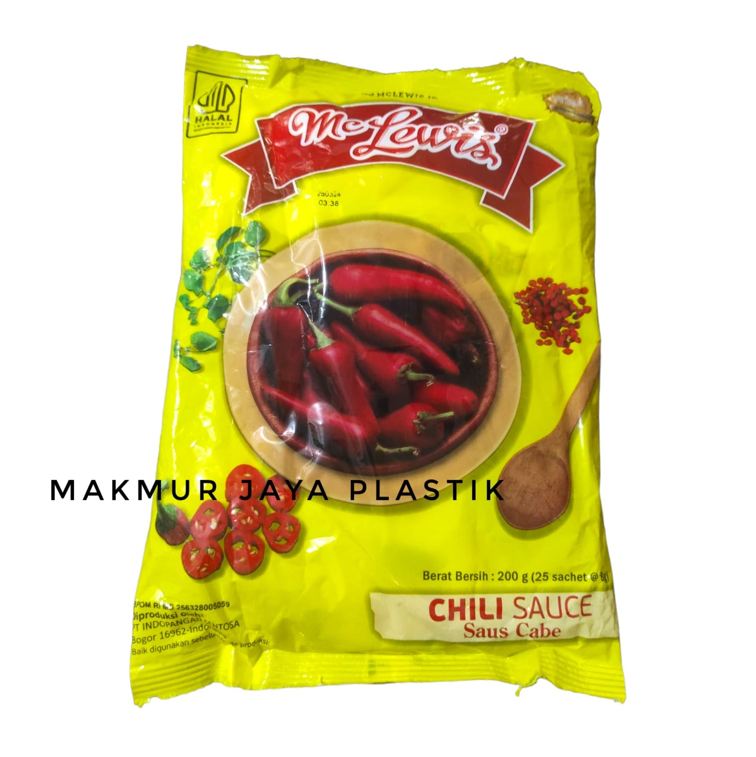 SAUS CABE MC LEWIS SACHET - ISI 25 SACHET | Lazada Indonesia