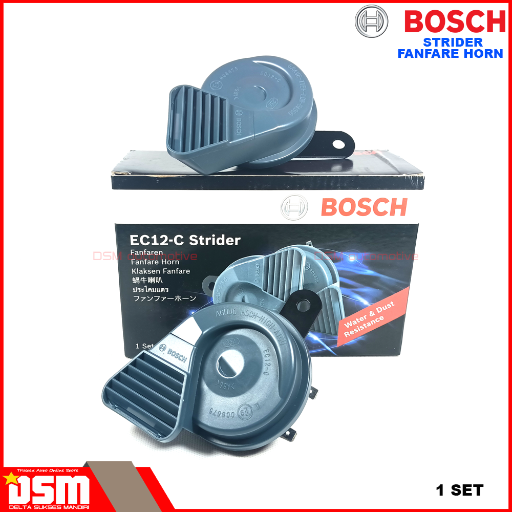 BOSCH Strider Klakson Keong 12V / Klakson Mobil Bosch Original Water ...