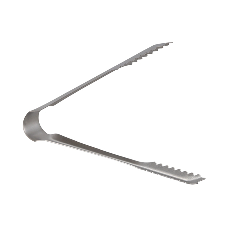 6 inches Stainless Steel Ice Clamp Ice Bucket Tweezers Tweezers Tongs ...