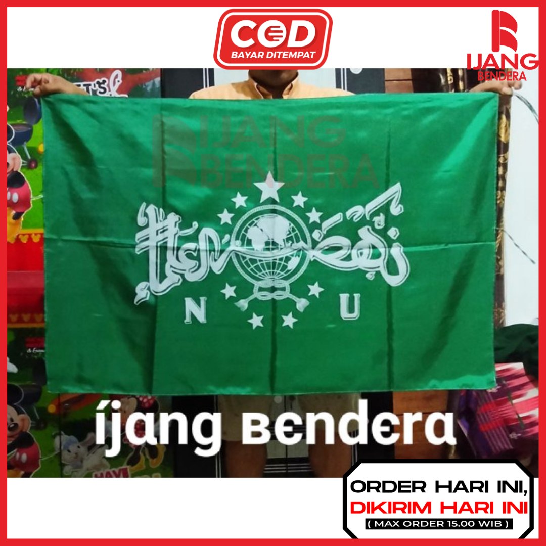 BENDERA NU Nahdlatul Ulama 115X75CM | Lazada Indonesia