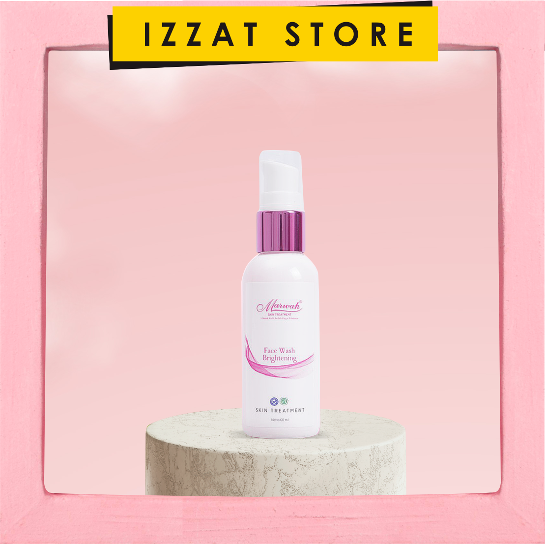 Marwah Facial Wash brightening 100 ml - Sabun muka glowing dan putih ...