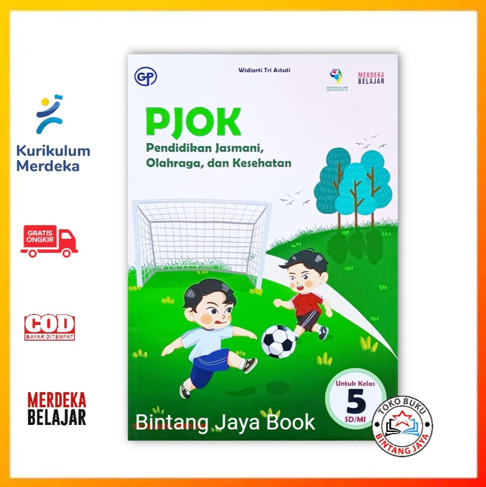 Buku Pendidikan Jasmani Olahraga Dan Kesehatan PJOK Kelas 5 SD Kurikulum Merdeka - Buku PJOK SD ...