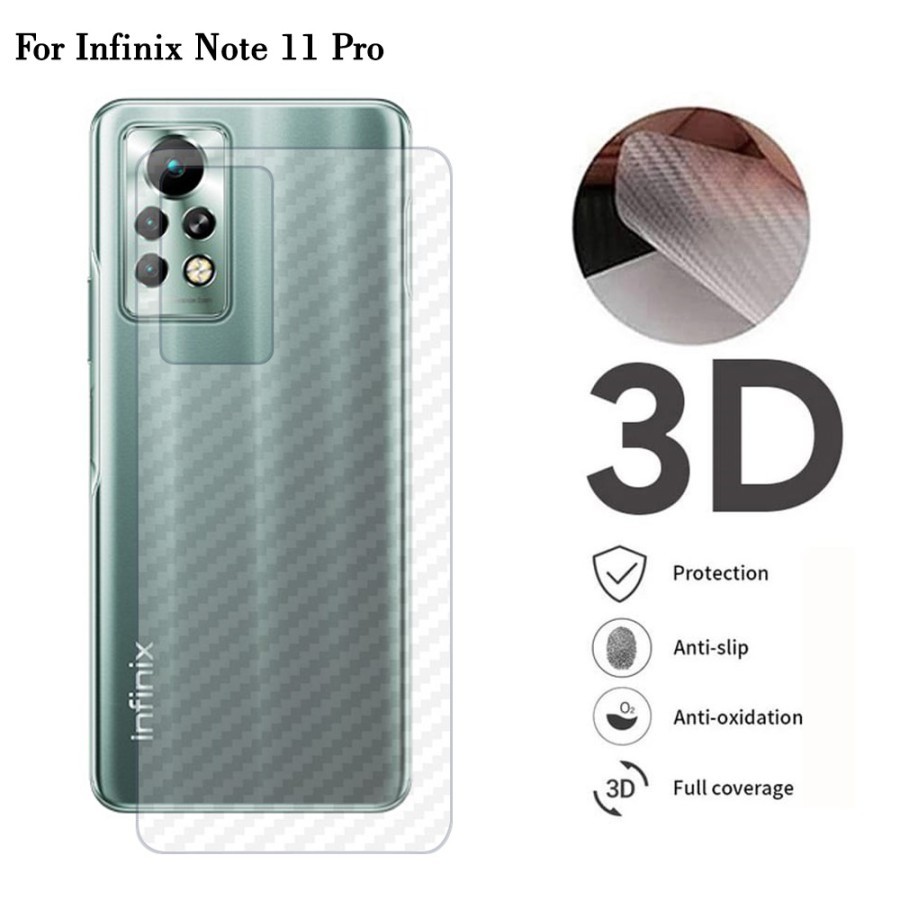 Skin Carbon INFINIX Note 11 PRO Back Skin Carbon Armor Skin Premium ...