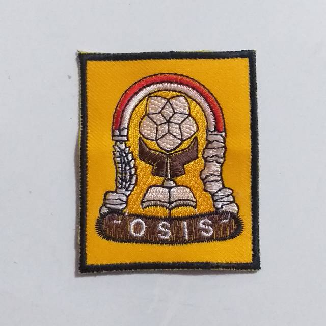 Emblem Badge Bordir Osis SMP Attribut Sekolah | Lazada Indonesia