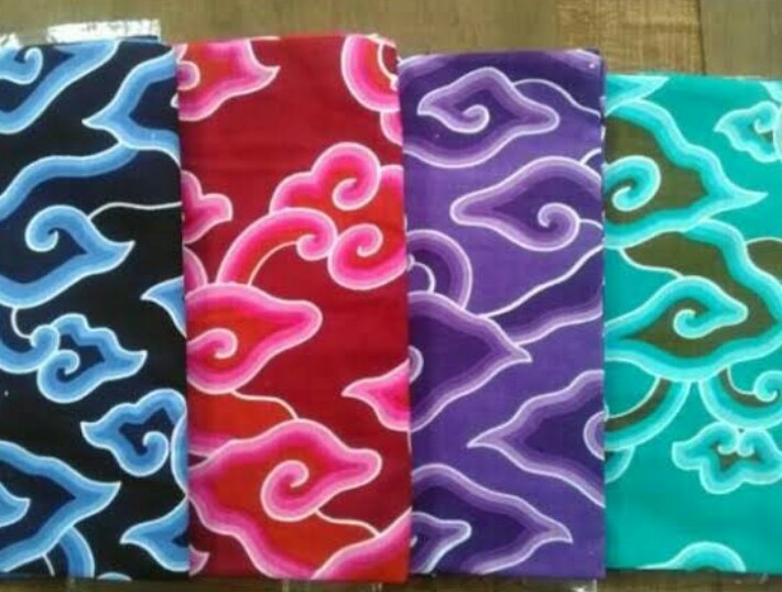 Kain Batik Cirebon Motif Mega Mendung | Lazada Indonesia
