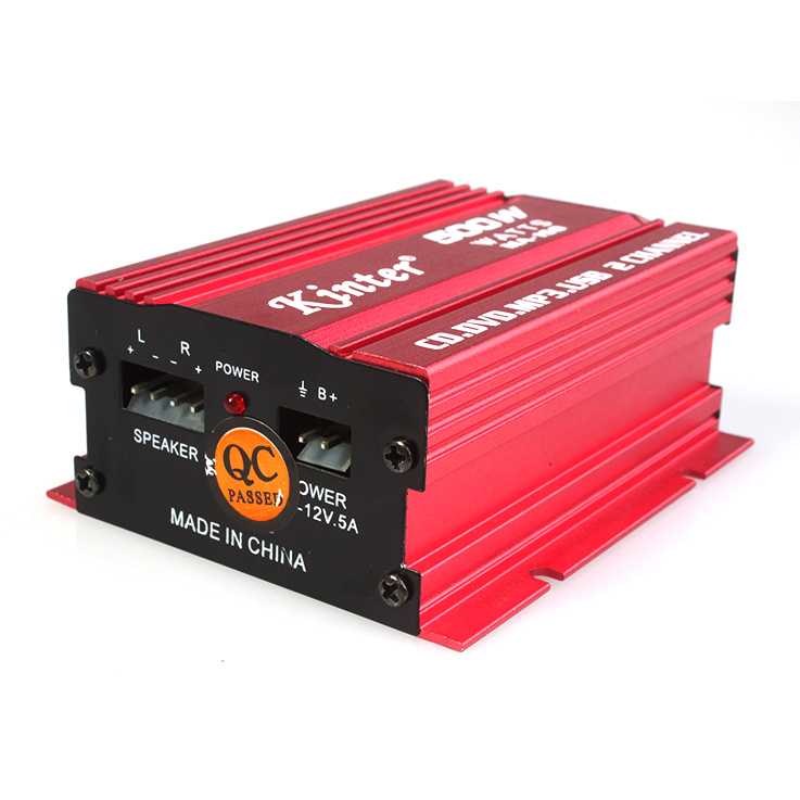 Power Amplifier Mobil Car Speaker power audio mobil 2 channel Stereo ...