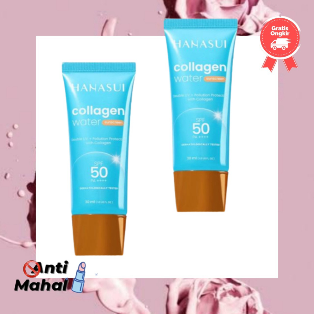 HANASUI Collagen Water Sunscreen SPF 50 PA+++ 30ml BPOM | Lazada Indonesia