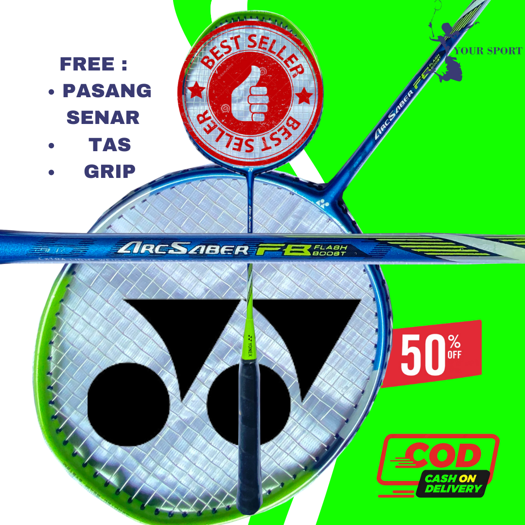RAKET YONEX ARCSABER FB (FLASH BOOST) - raket badminton yonex arcsaber ...
