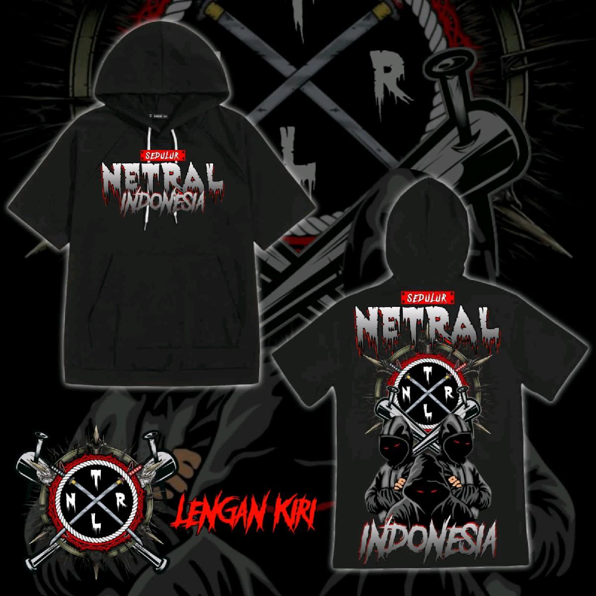 TS HOODIE PASUKAN WONG NETRAL SABLON PRINT DTF KUALITAS PREMIUM BISA ...