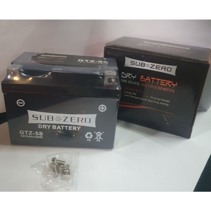 BATERAI KERING DRY BATTERY MOTOR GTZ5S GTZ 5S KHARISMA KARISMA 12 VOLT ...