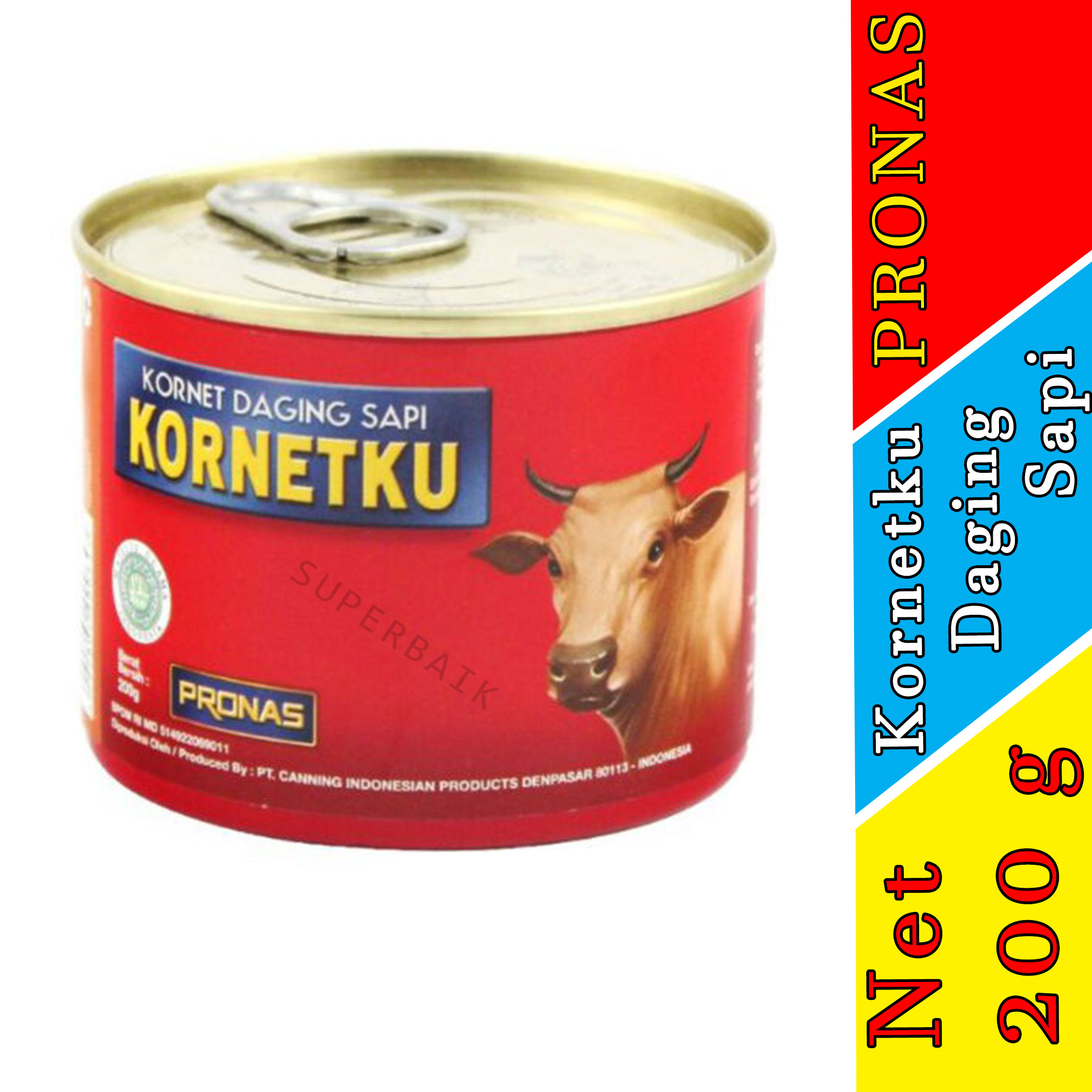 KORNET PRONAS - PRONAS - KORNETKU - CORNED BEEF - DAGING SAPI -200g ...