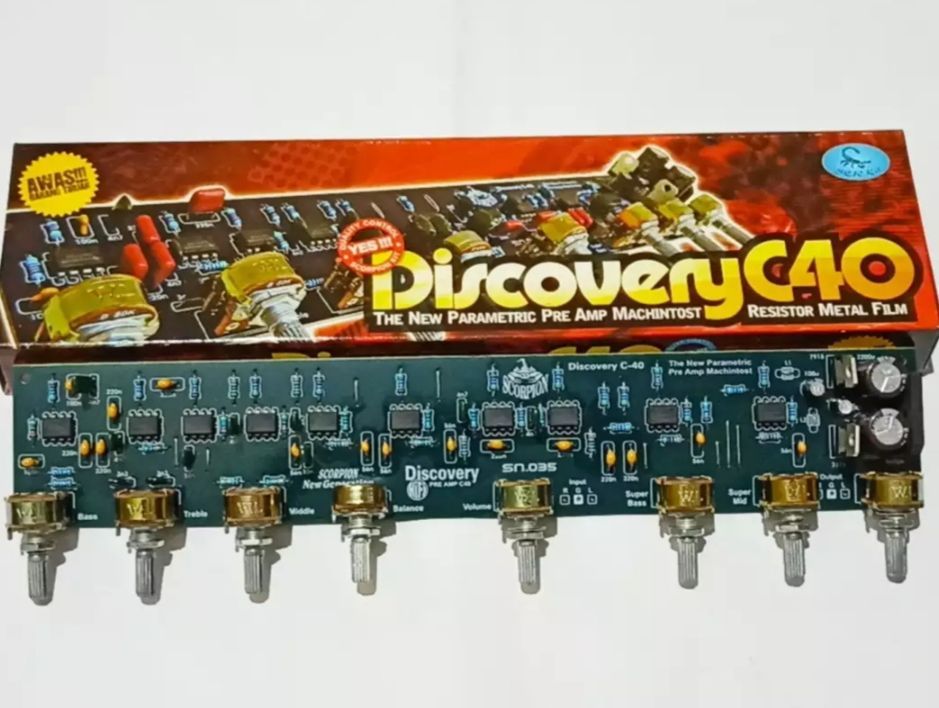 KIT PARAMETRIC PARAMETRIK TONE CONTROL C40 SCORPION PER BIJI | Lazada ...