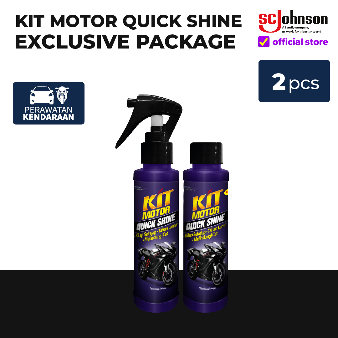 Kit Motor Quick Shine Exclusive Package (Pump + Refill) | Lazada Indonesia