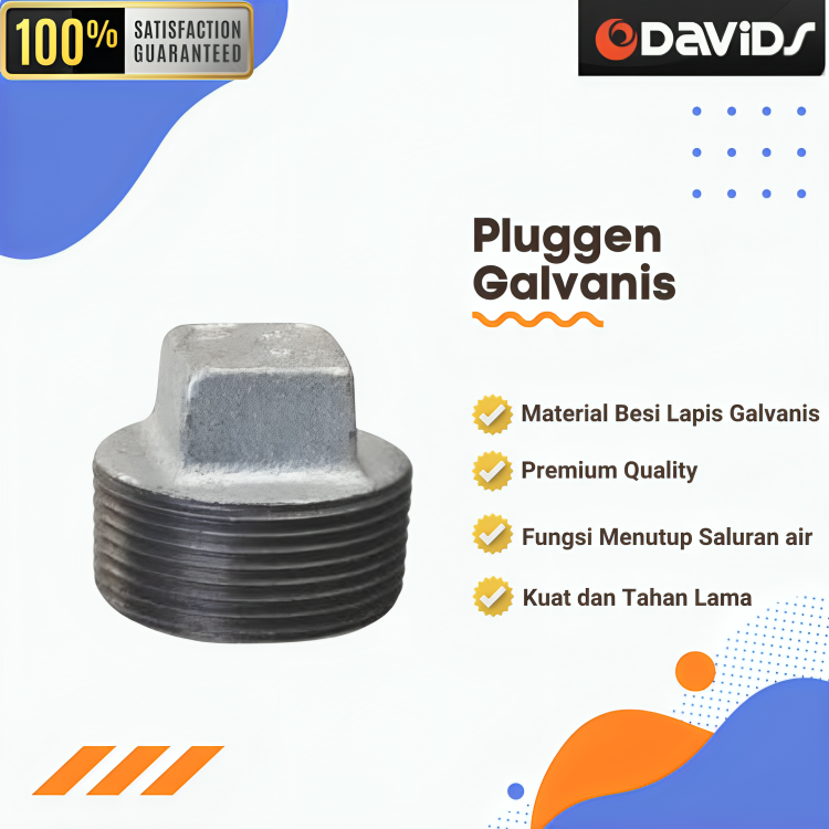 Tutup Pipa Plug Sambungan Besi Plugen Galvanis | Lazada Indonesia