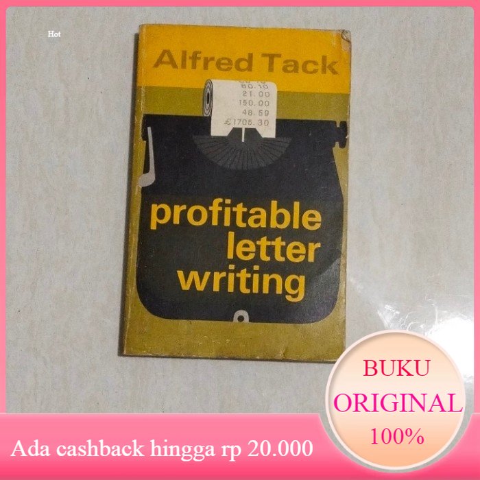Alfred Tack PROFITABLE LETTER WRITING Original Bekas | Lazada Indonesia