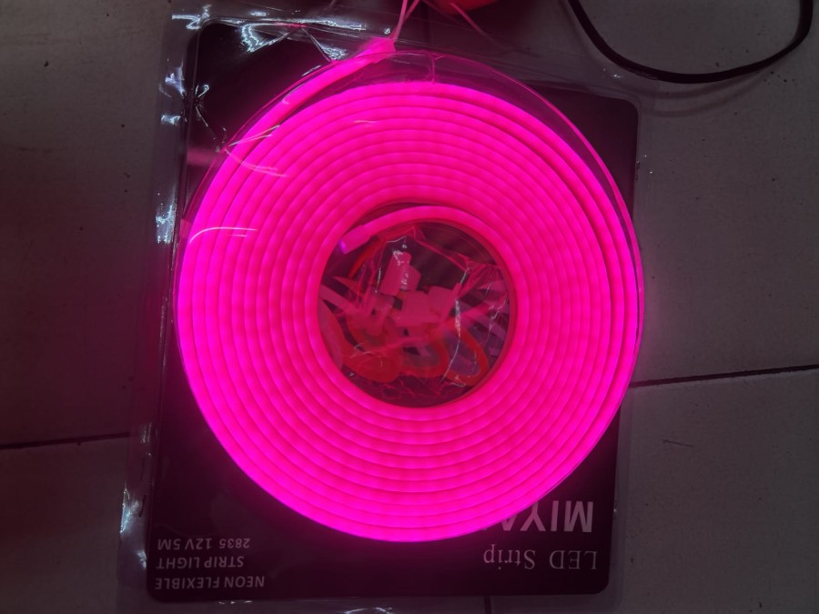 Lampu Led - NEON FLEK DC 12V 5M IP65 (outdoor) miyalux - Putih | Lazada ...