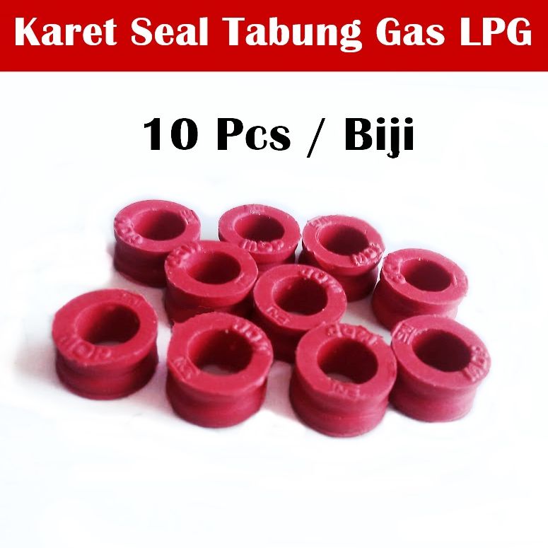 Karet Seal Rubber Perapat Regulator Tabung Gas LPG 10 Pcs - Sil ...
