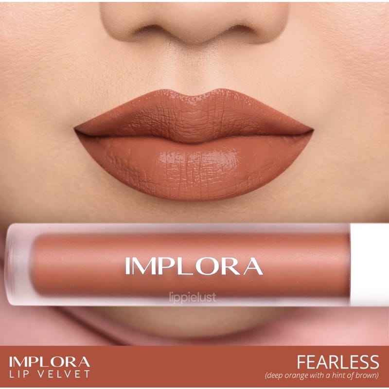 Implora Lip Velvet / Lip Cream Velvet Implora Fearless | Lazada Indonesia