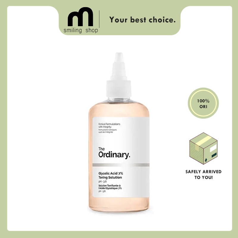 The Ordinary Glycolic Acid 7% Tonic Solution 240ml | Lazada Indonesia