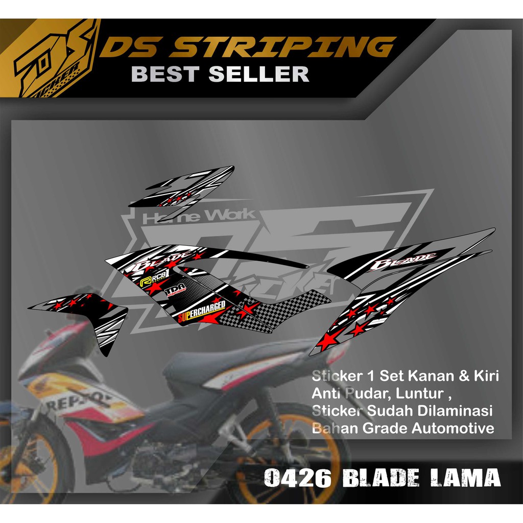 Modifikasi Honda Blade 110cc