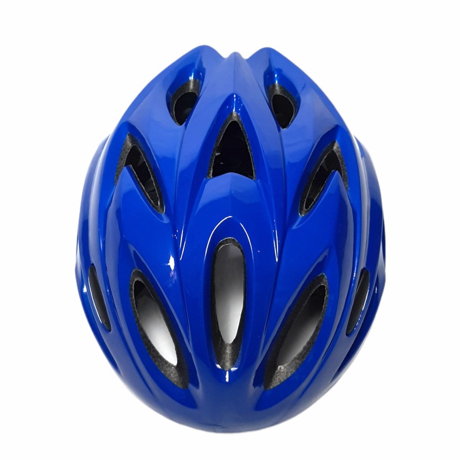 Helm Sepeda Dewasa Bike Helmet warna Biru Polos | Lazada Indonesia