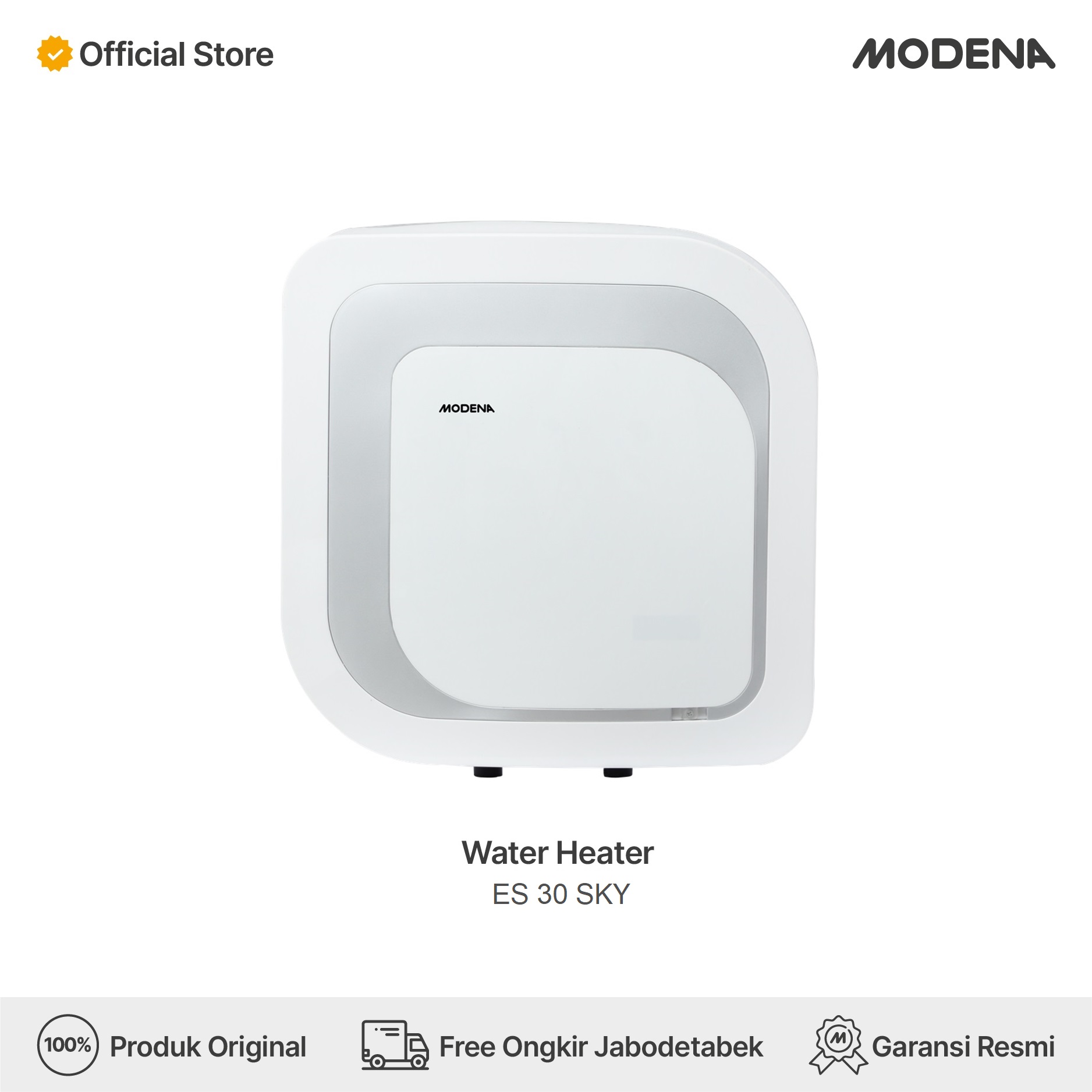 MODENA Electric Water Heater - ES 30 SKY (Kapasitas 30 Liter) | Lazada ...