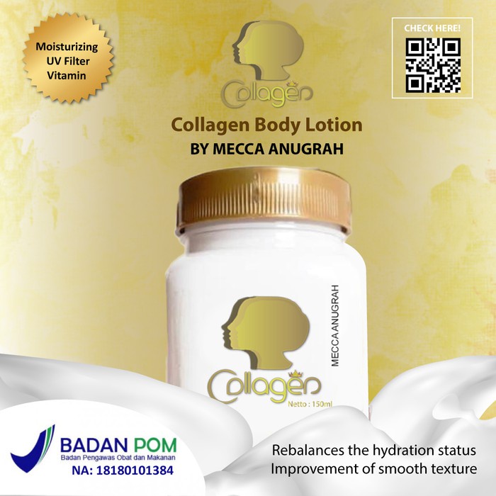 Mecca Anugrah Collagen Body Lotion by SYB Pemutih Tubuh Bitcol || Original 100%BPOM | Lazada ...