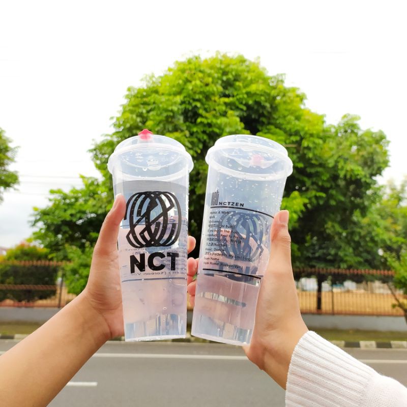 Reuseable cup Kpop BTS Jungkook Jimin Taehyung NCT2020 Resonance Blackpink | Lazada Indonesia