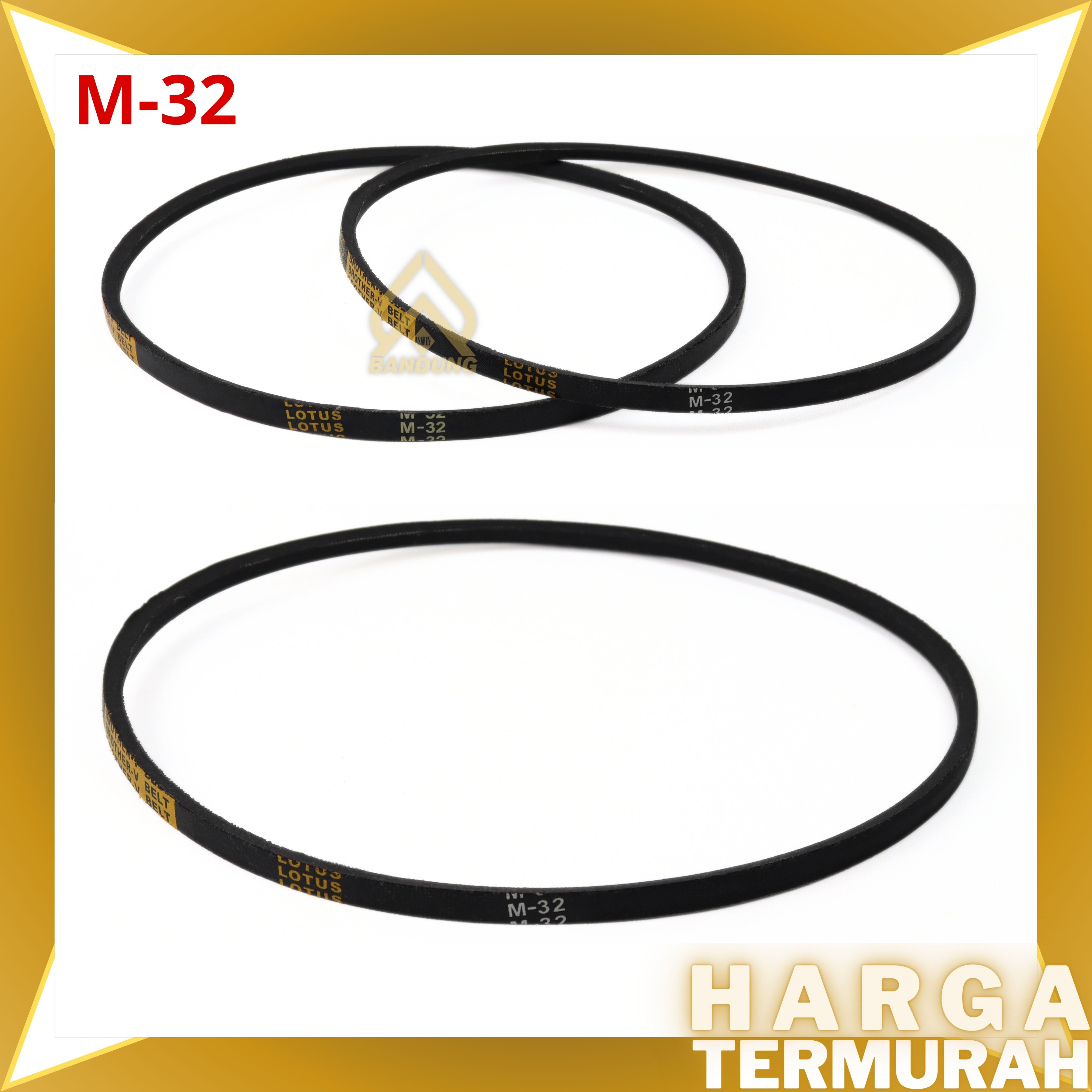 VANBELT MESIN CUCI MULTI size M / V BELT / FANBEL / PAMBEL / FANBEL ...