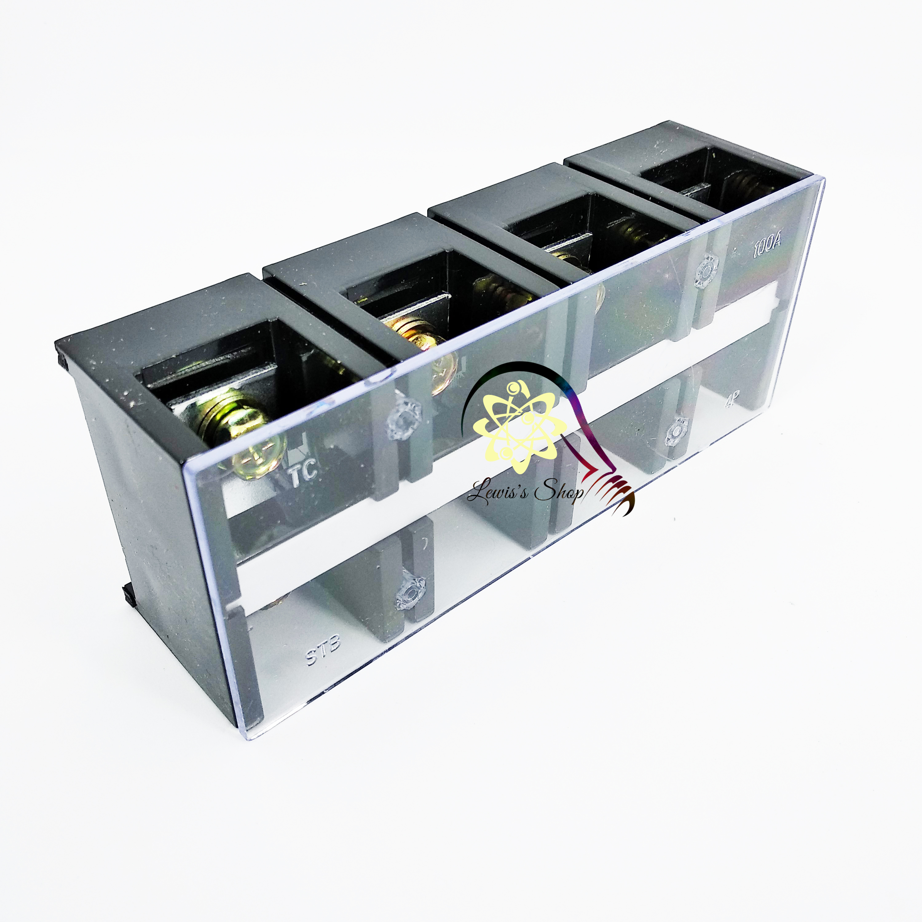 Terminal Block Panel 4x100A Terminal Blok Sambungan Listrik | Lazada ...